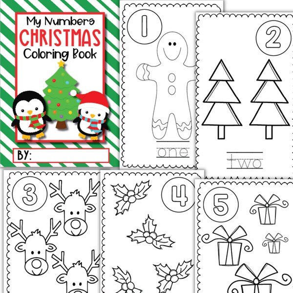 Mini Coloring Book - Etsy