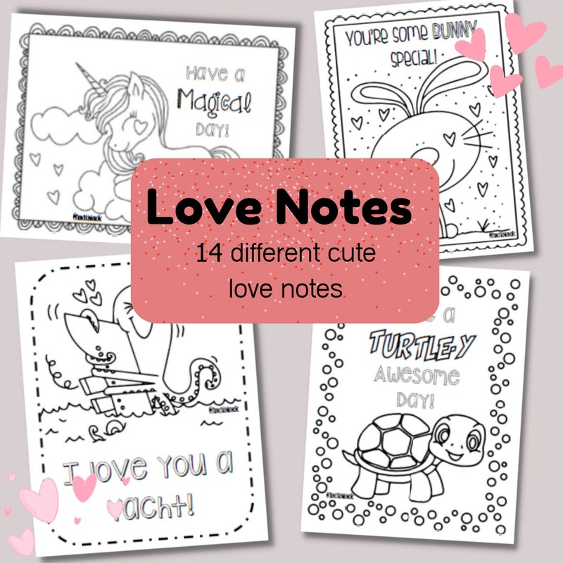 Valentine Note - Etsy