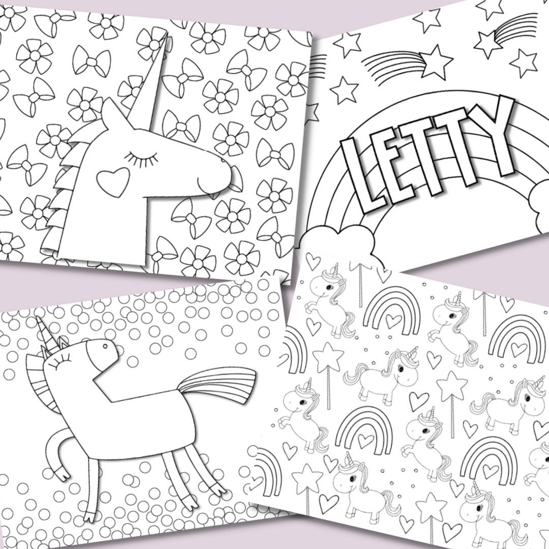 Custom Children s Color Book Full Size Large Coloring Etsy custom-children-s-color-book-full-size-large-coloring-etsy