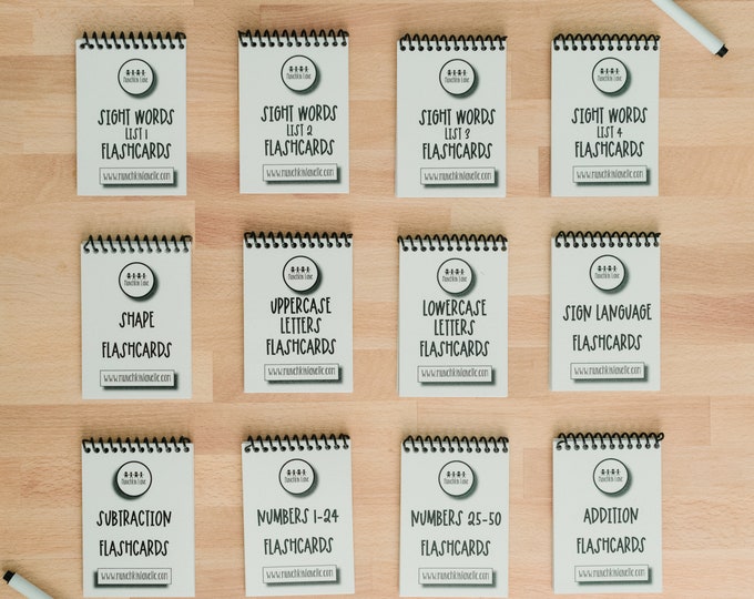 Dry Erase Handwriting Flashcards Dry Erase Flashcards Letter Formation ...