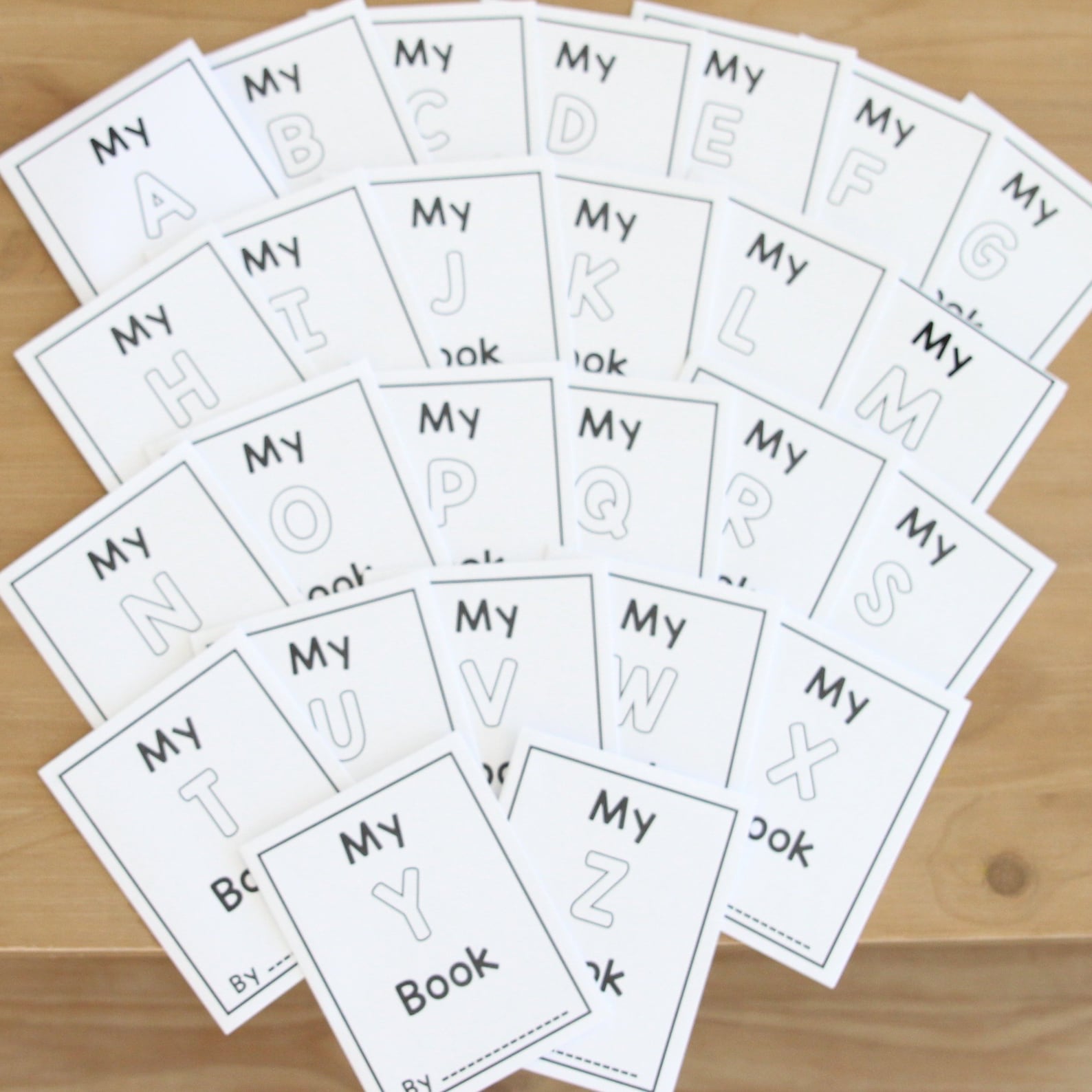 ABC Alphabet PDF Learning Worksheets Instant Download - Etsy