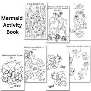 Fun Personalized Kids Activity Book - Party Favors for Birthday Parties ...