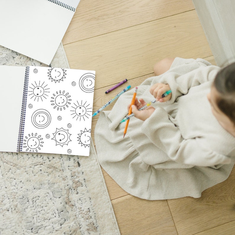 Personalized Summer Fun Coloring Book – Kids Travel Activity - Etsy