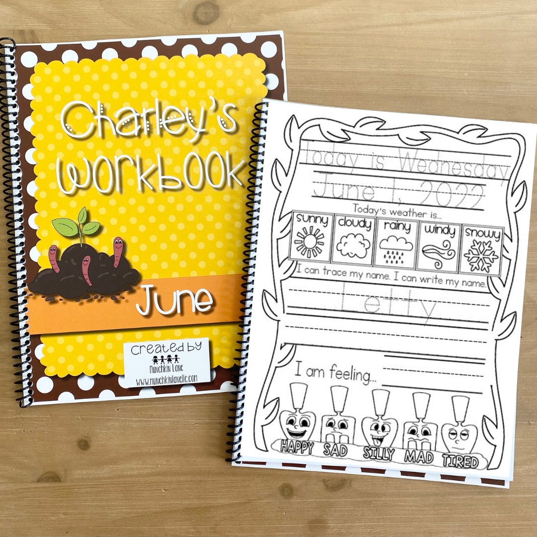 Personalized First Grade Workbook, 1st Grade Learning - First Grade at ...