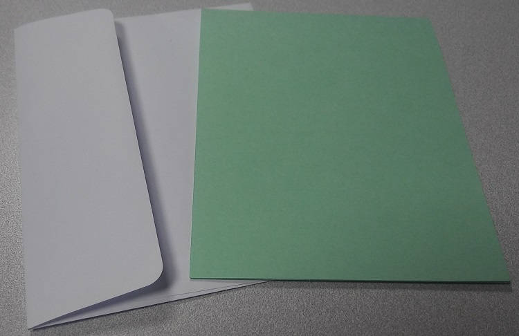 Flat Note Cards DIY Blank Cards for Card Making Ready Made | Etsy