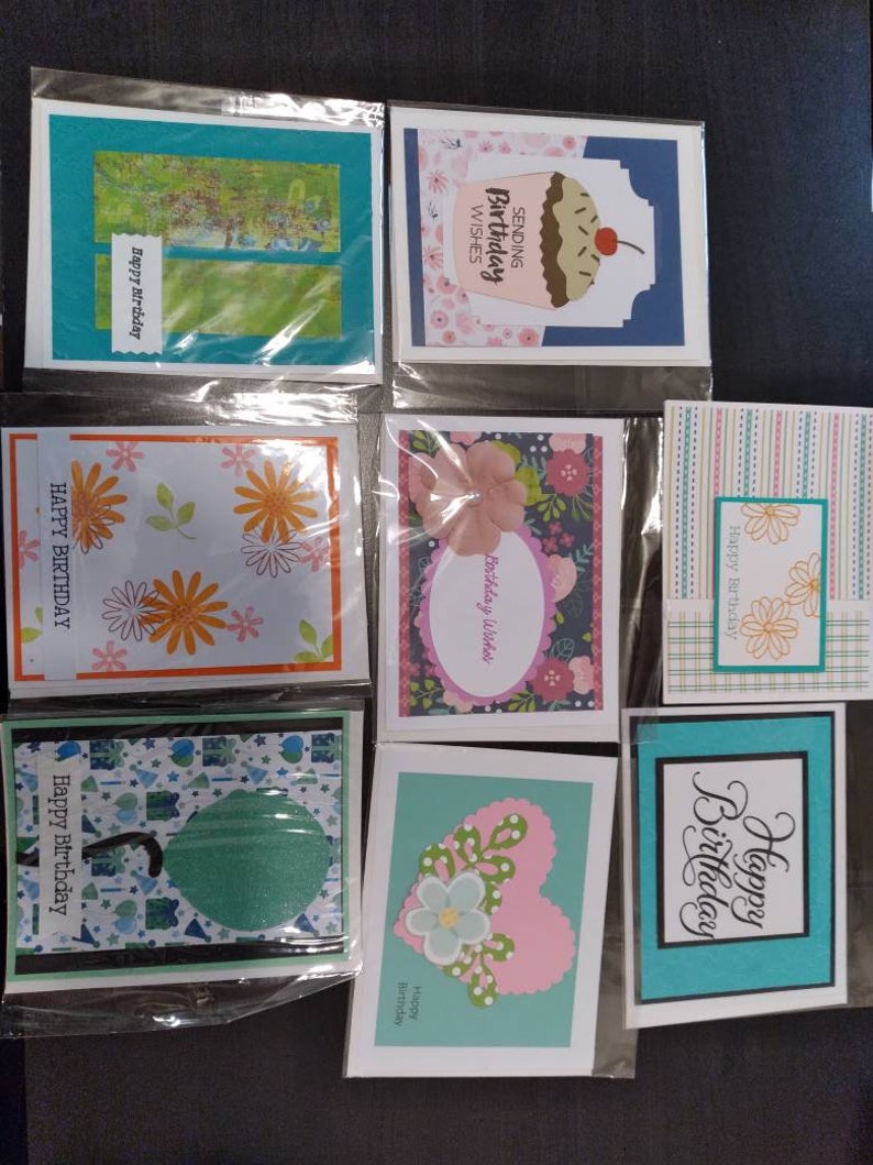 Happy Birthday Cards Assorted Birthday Card Set Bulk - Etsy