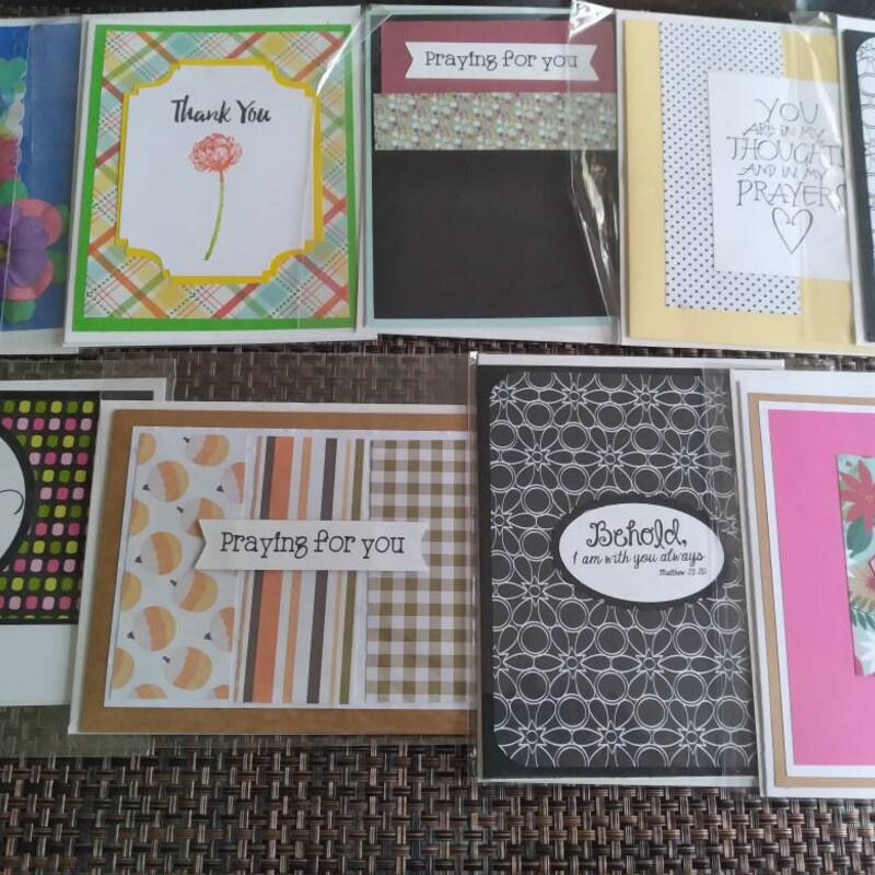 Hand Stamped Cards - Etsy