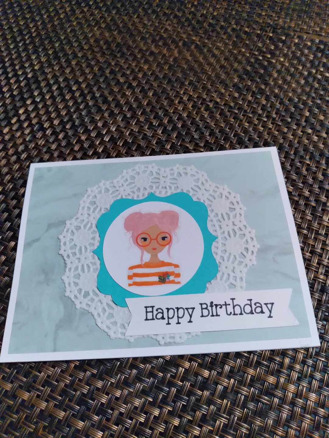 Handmade, Feminine Greeting Card, Birthday Card, Handmade Greeting Card ...