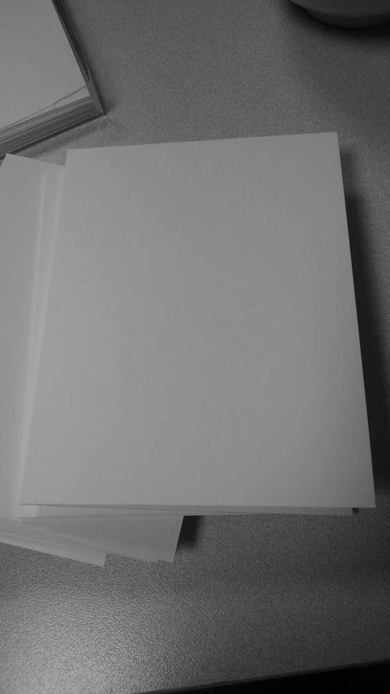 Flat A2 Blank 100lb Bristol Smooth Cards for Cardmaking, Post Cards ...
