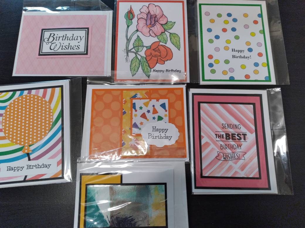 Happy Birthday Cards Assorted Birthday Card Set Bulk - Etsy