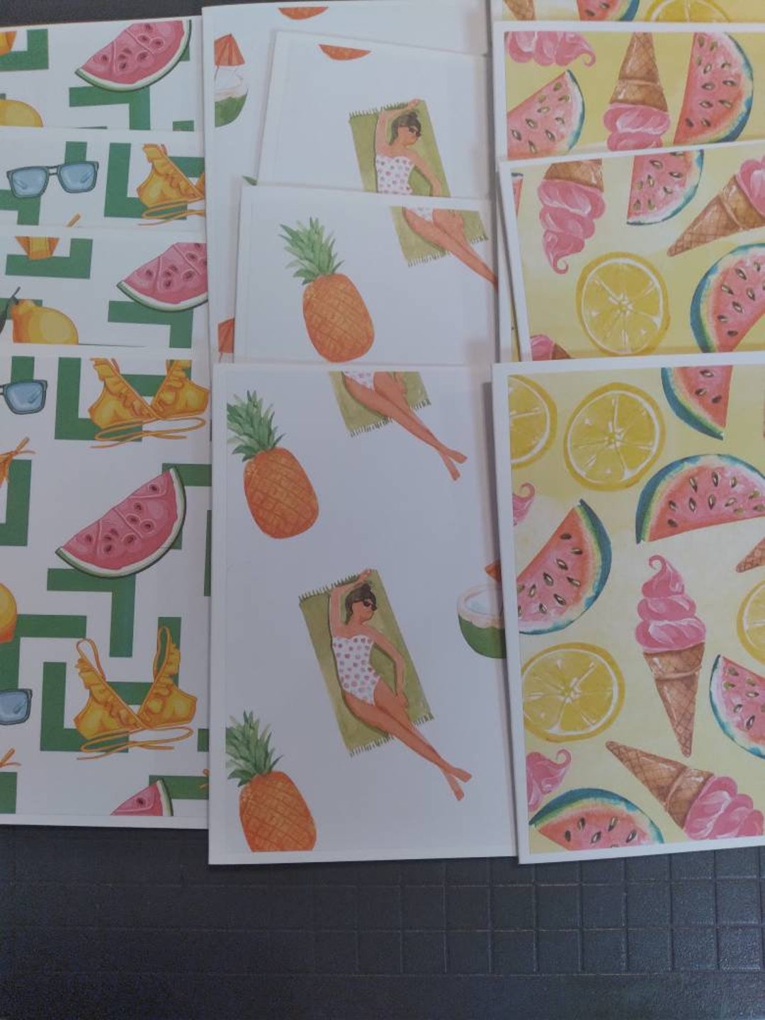 Handmade Cards, Summer Notecards, Summer Greetings Cards, Bulk Cards ...