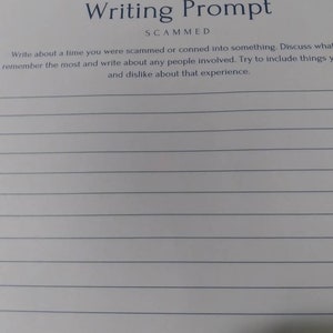 Digital Prompted Journal, Digital Printable, 99 Prompts, Writing ...