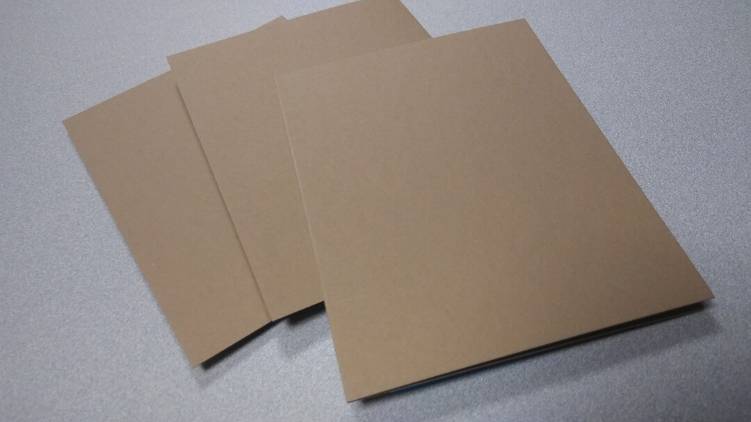 A2 Blank Note Cards for Card Making, 80 Lb, 216 Gsm, 12 Pt Kraft A2 ...