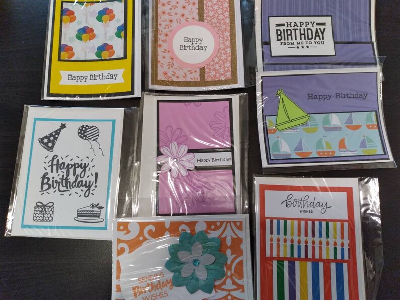 Happy Birthday Cards Assorted Birthday Card Set Bulk - Etsy