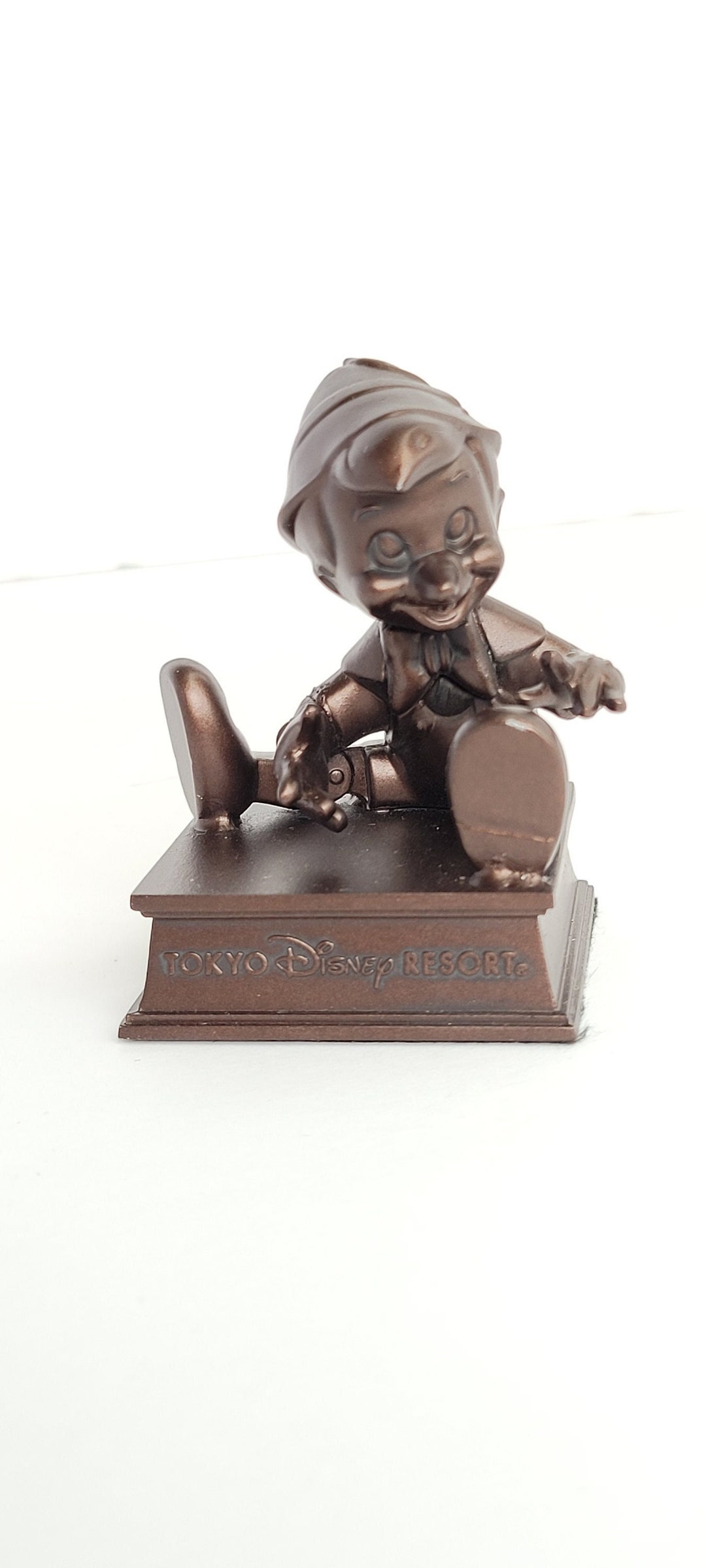 Vintage Bronze Pinocchio Tokyo Japan Disney Resort - Etsy