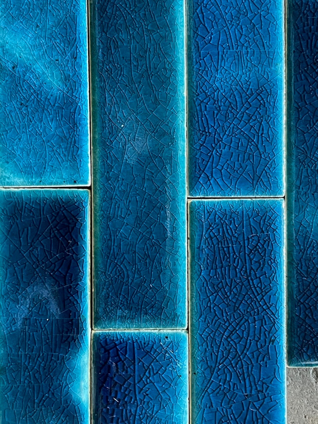 Victorian Fireplace Tile 1.5 X 6 in Color SR- 307 Deep Ocean Blue ...
