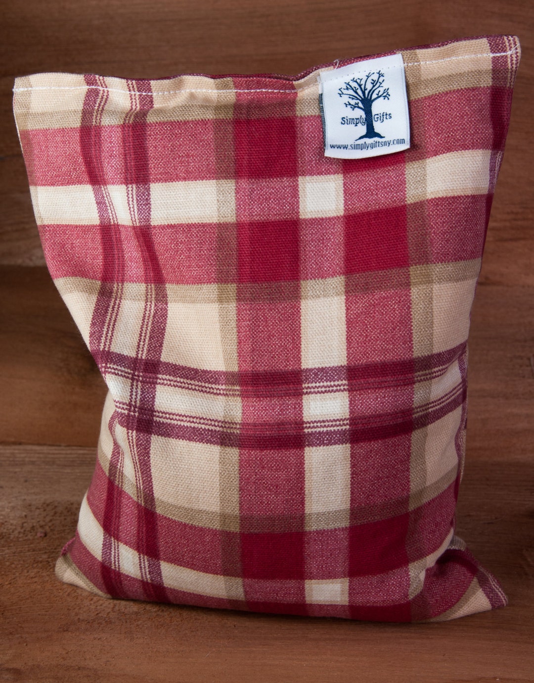 Large Red Plaid Heating Pad - Etsy