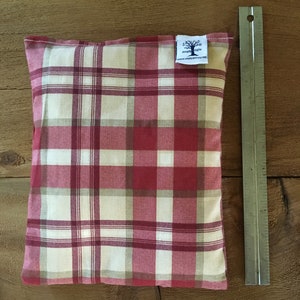 Large Red Plaid Heating Pad - Etsy