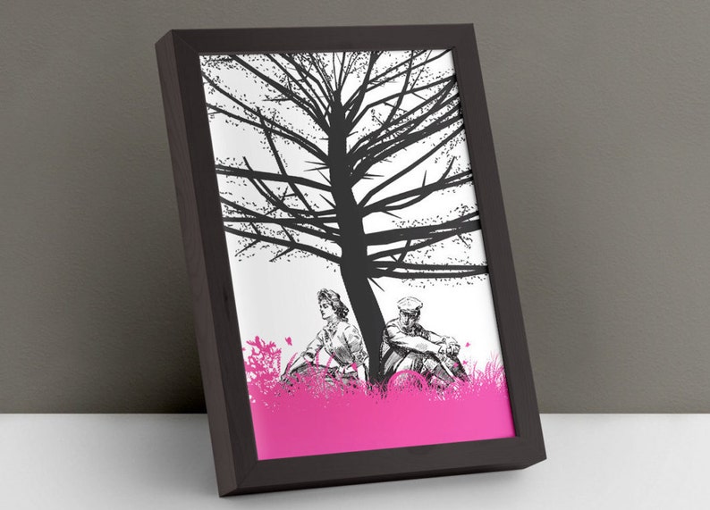 Love Art Tree Break up Art Pop Art Design Poster Wall - Etsy