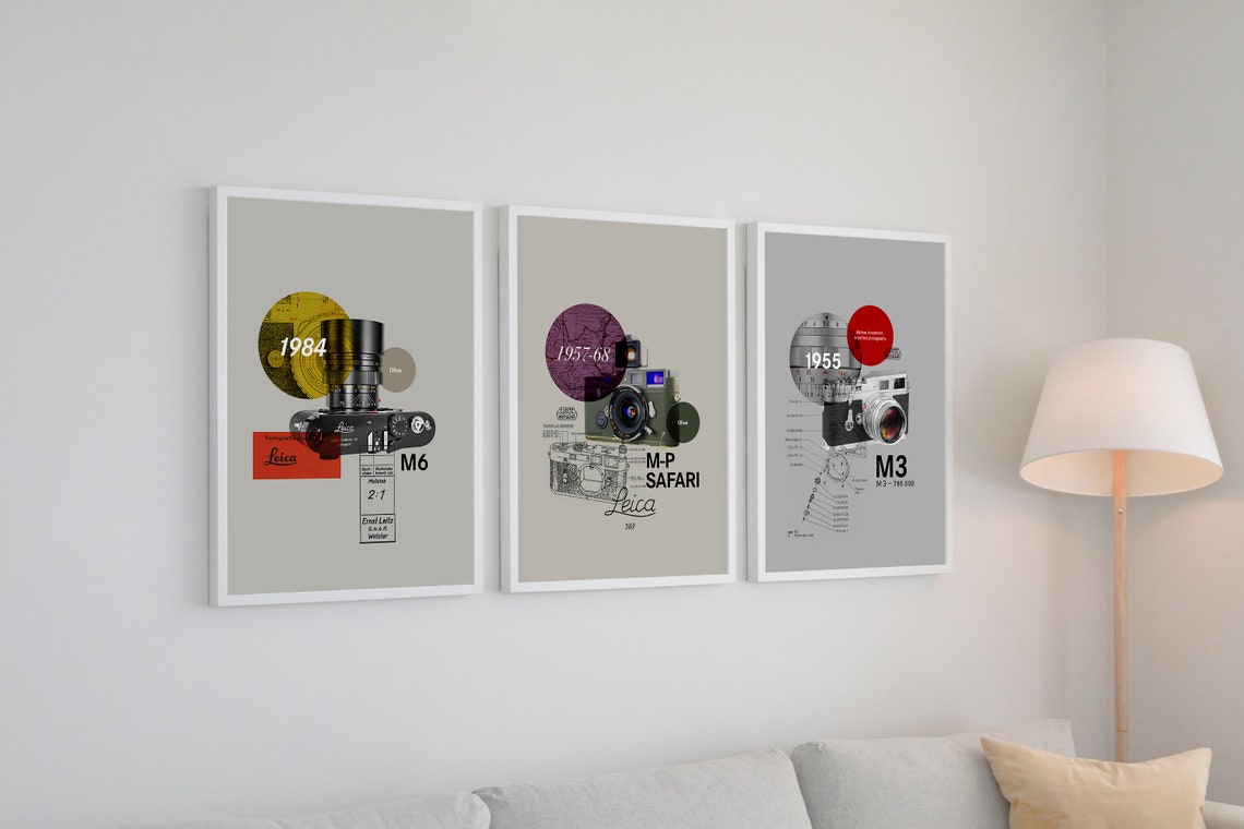 Leica Poster, Photography Poster, Leica Camera, Modern Camera Poster ...