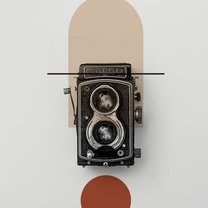Digital Poster, Film Camera Love 004, Cannon Camera Poster, Wall Art ...