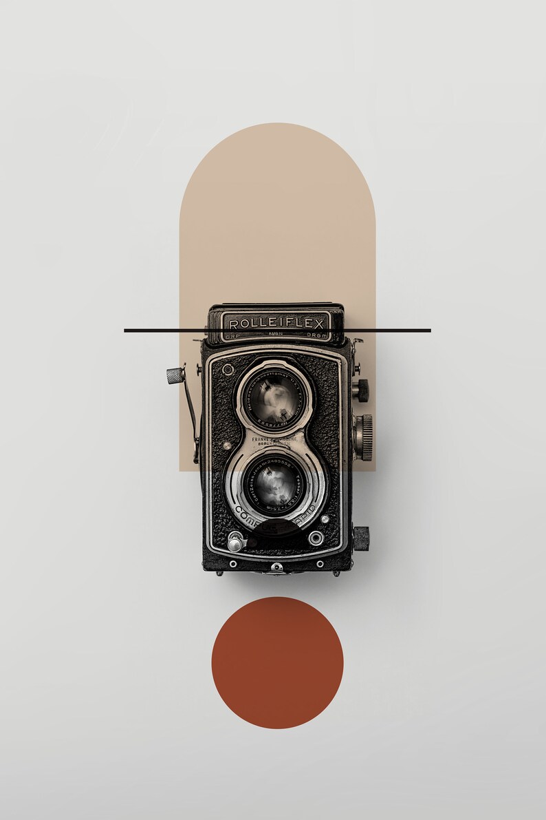 Digital Poster, Film Camera Love 004, Cannon Camera Poster, Wall Art ...