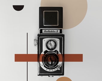 Digital Poster, Film Camera Love 004, Cannon Camera Poster, Wall Art ...