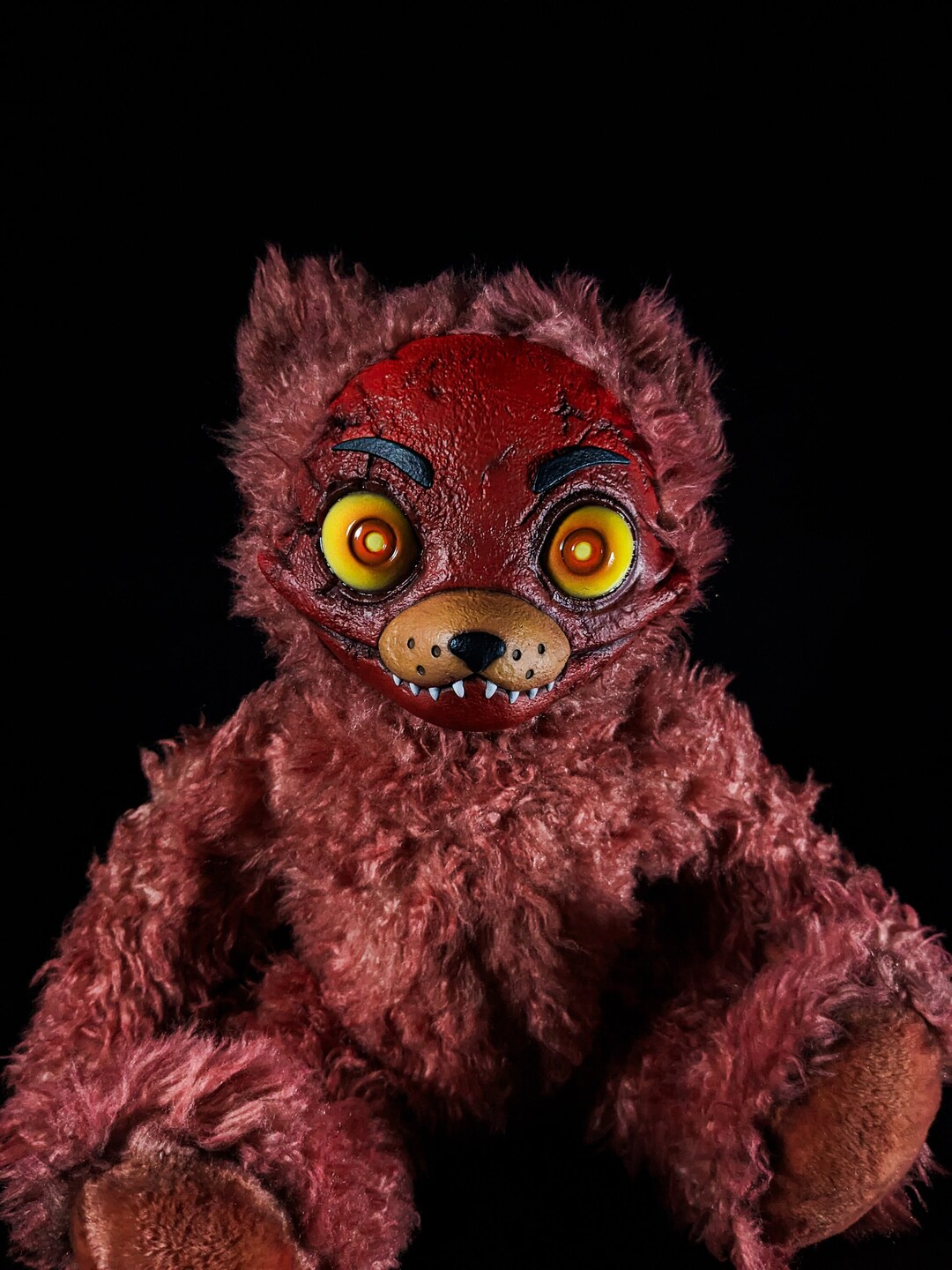 Five Nights at Freddy's Inspired Doll Nightmare Foxy Doll Handmade FNAF ...