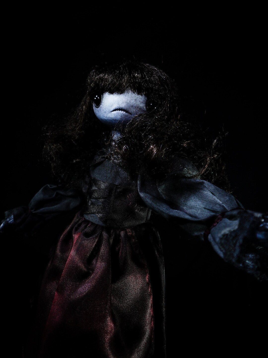 Alien Monster Porcelain Art Doll, Horror Gothic Art Toy, Creepy Cute ...