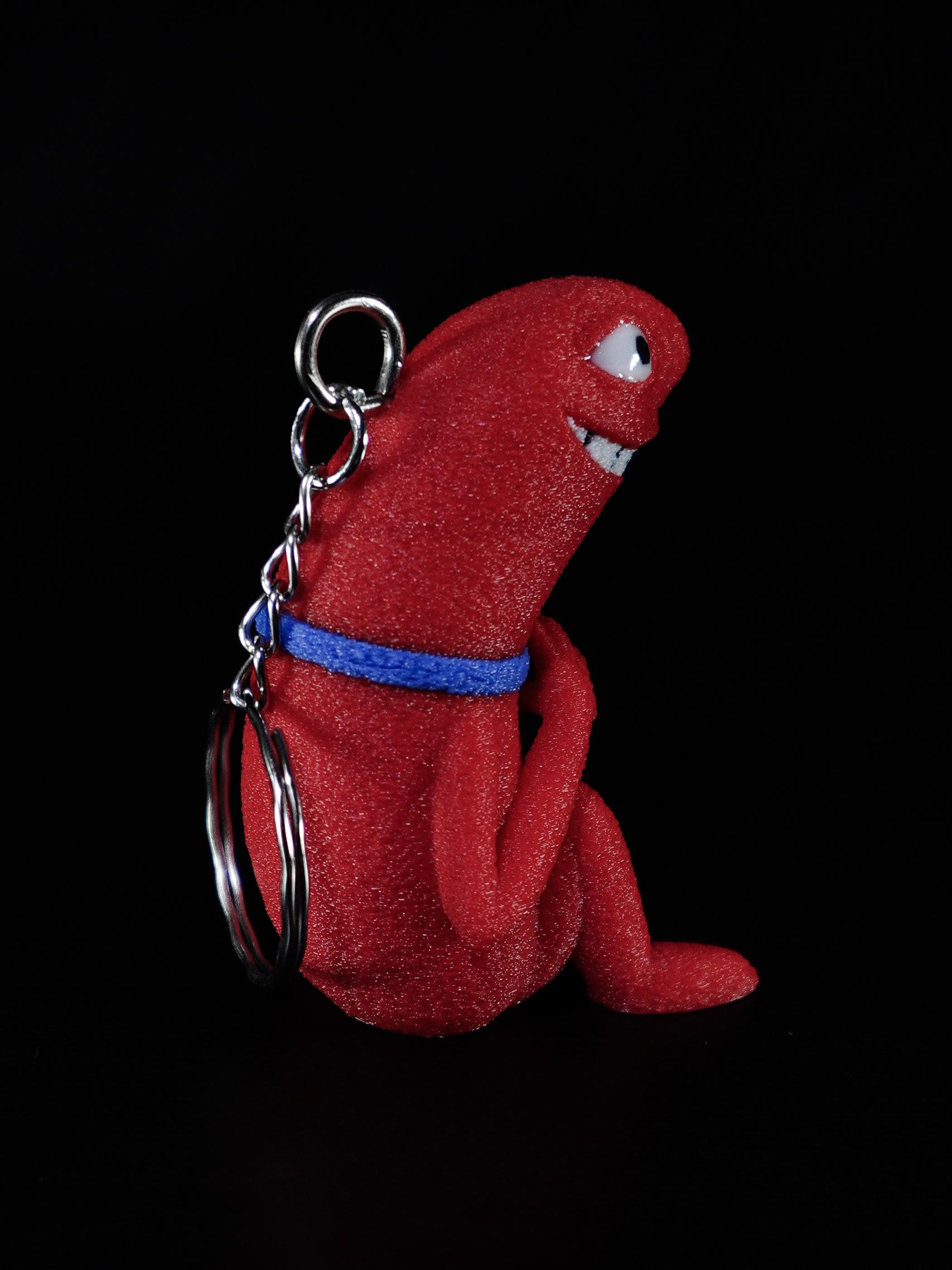 ALLAN RED (3D STL File) - Smiling Friends Inspired Keychain Figure Toy ...