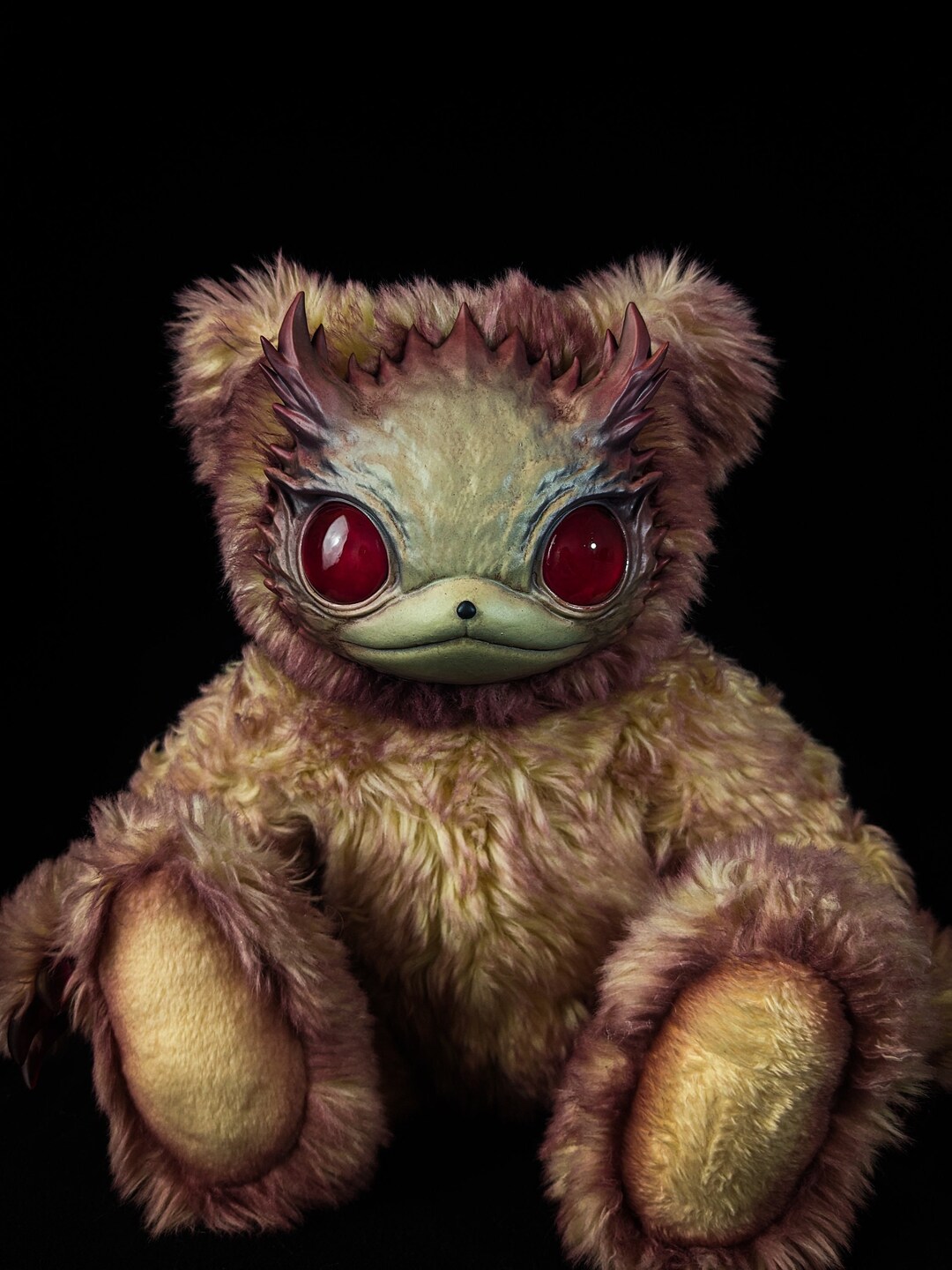 Furry Creepy Cute Dragon Doll Cottagecore Fantasy Art Doll Handmade ...