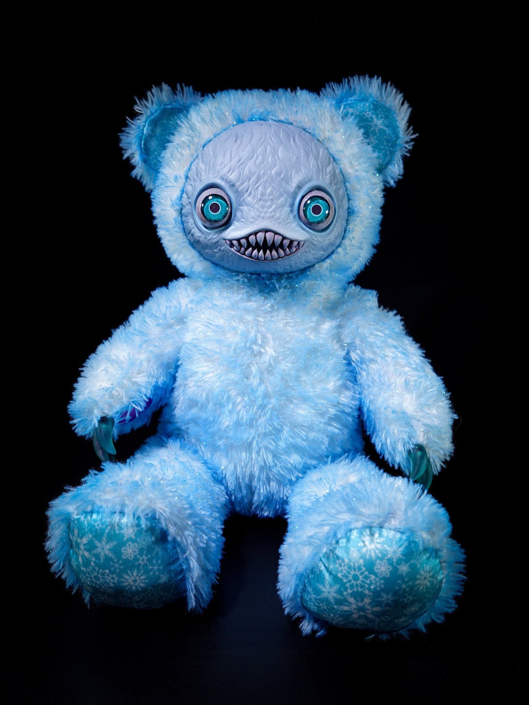 Creepy Cute Furry Monster Plush Toy, Stuffed Alien Doll, Gothic Horror ...