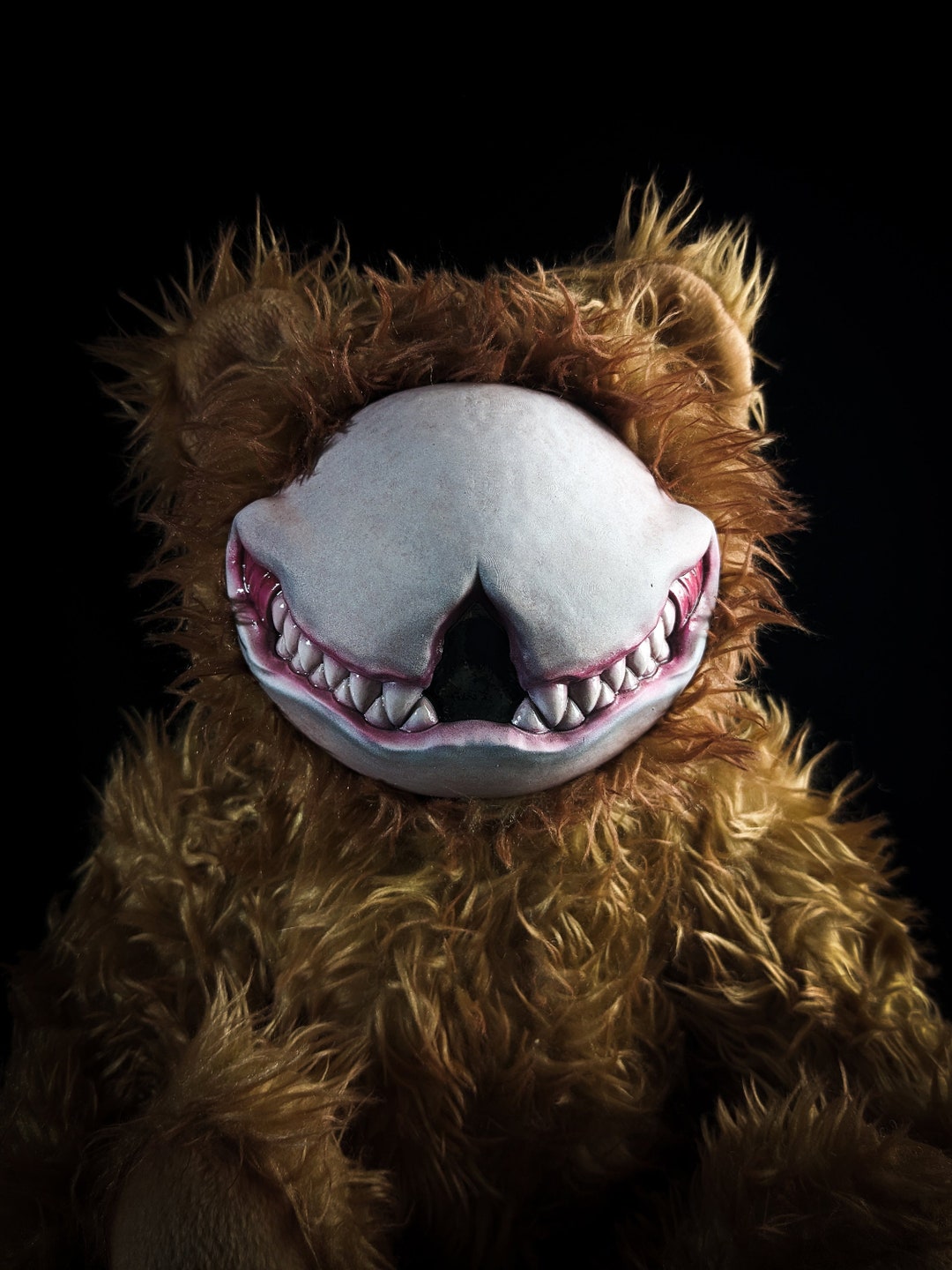 Scratch Creepy Monster Toy Custom Plush Goth Toy for - Etsy