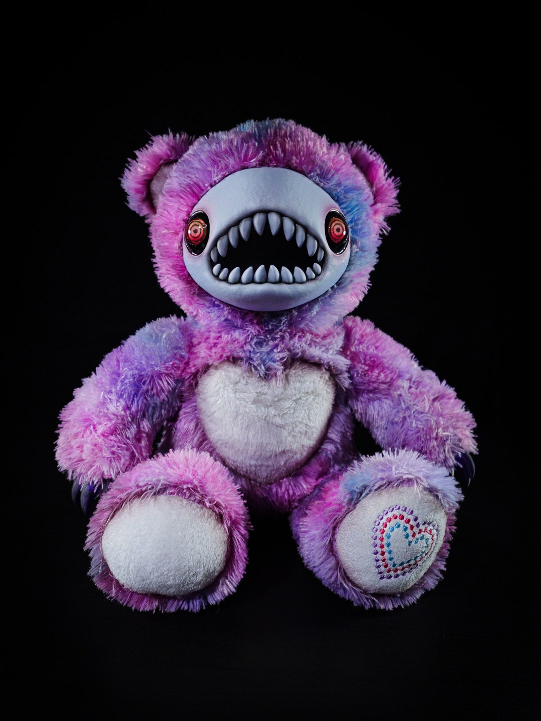 Creepy Alien Plush Monster Stuffed Doll Toy, Horror Gothic Art Doll ...