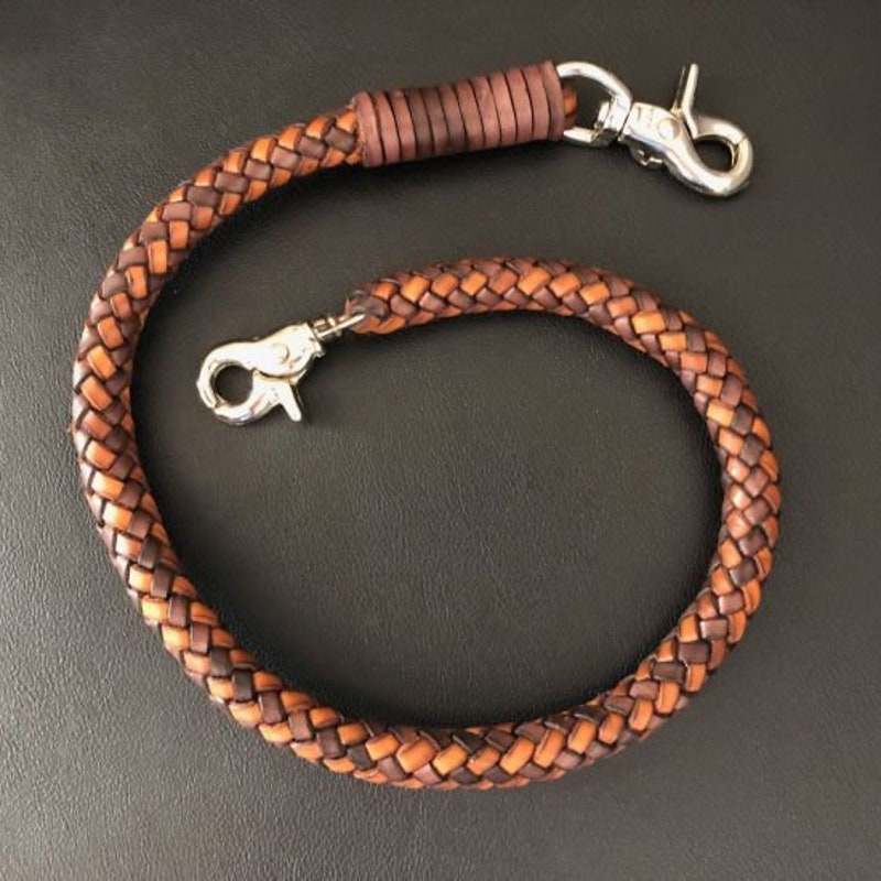 Leather Wallet Chain - Etsy