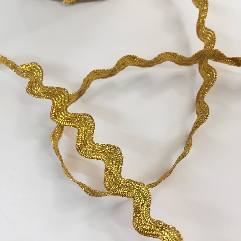 Gold Rick Rack - Etsy
