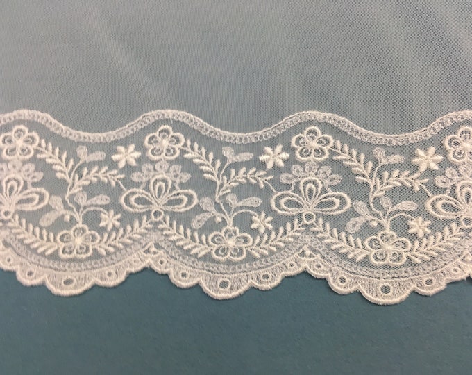 Gold, Metallic Mylar Lace Trim pointe De Venise, Each Segment is Approx ...