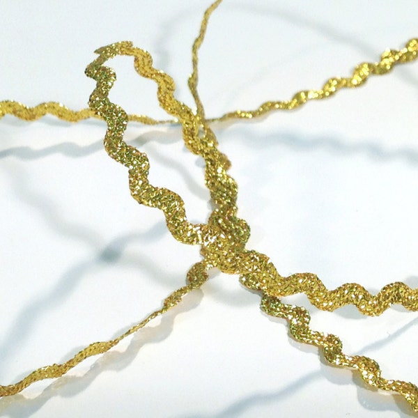 Gold Rick Rack - Etsy