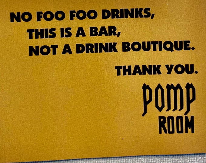 Official “the Pomp Room: A Rock N Roll Bar Story” T-shirt - Etsy