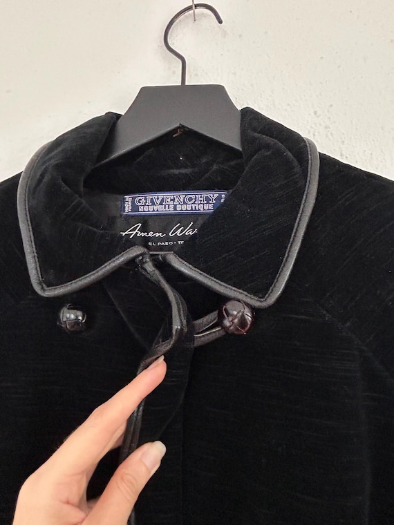 1968 GIVENCHY Vintage Coat 60s 1960s Designer Couture… - Gem