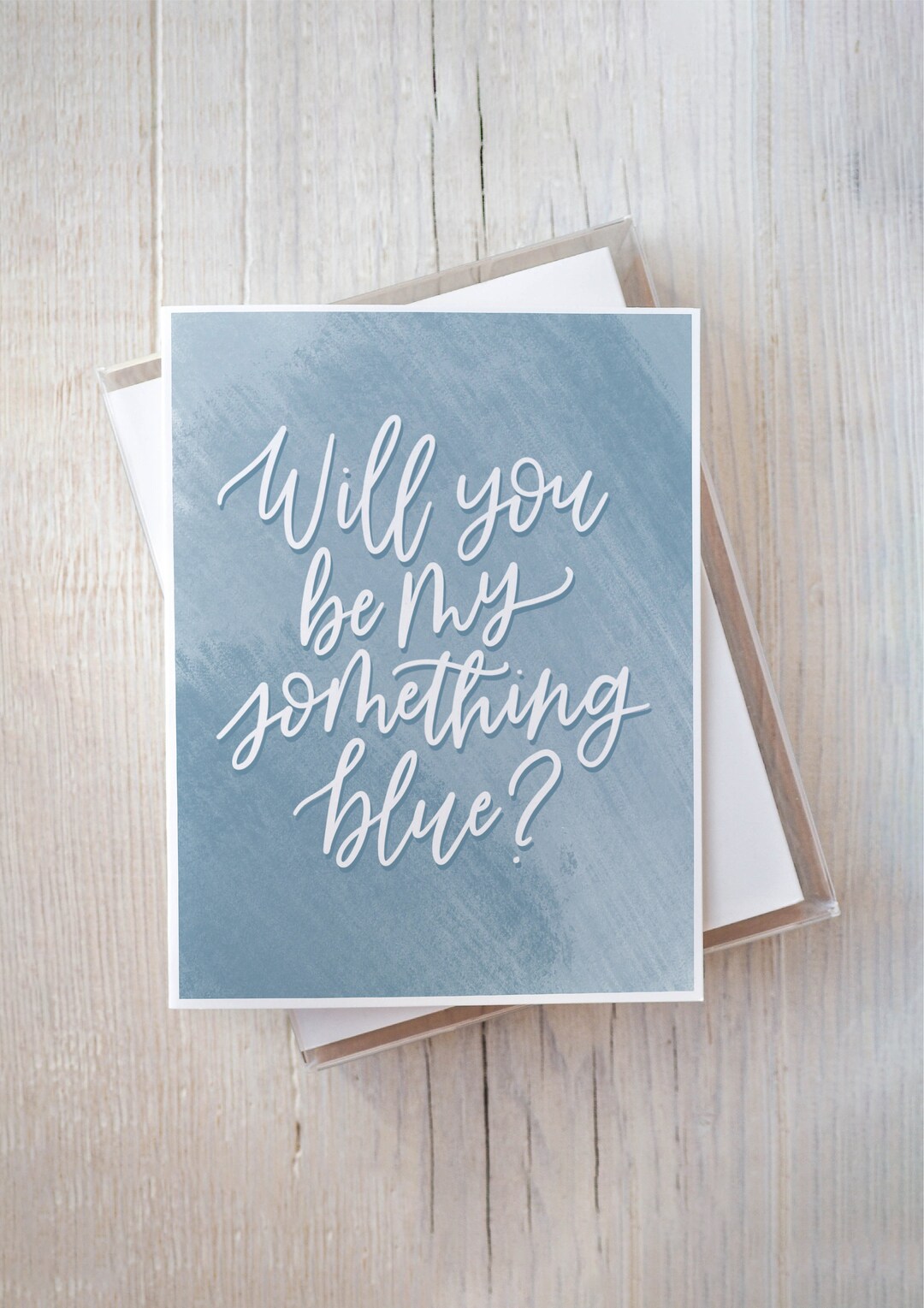 DIGITAL Will You Be My Something Blue Crew Card, Wedding Party Proposal ...