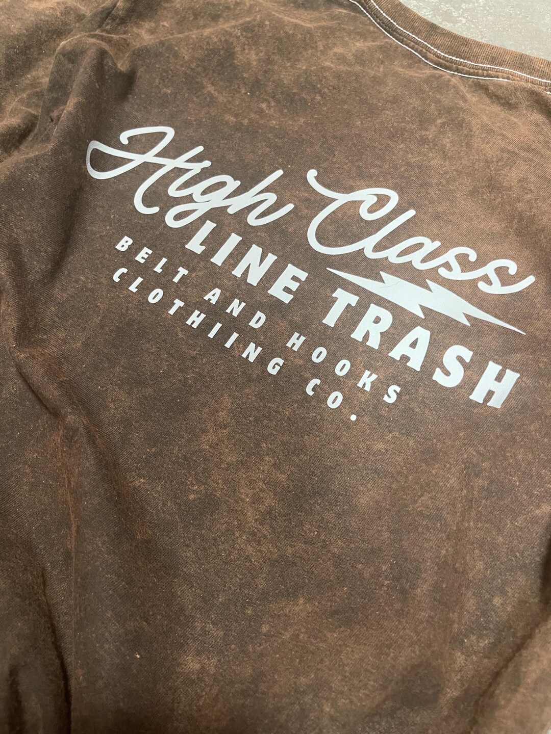 High Class Line Trash Tee - Etsy