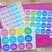 Weight Loss Stickers Planner Diary Bullet Journal Scrapbooking Sticker ...