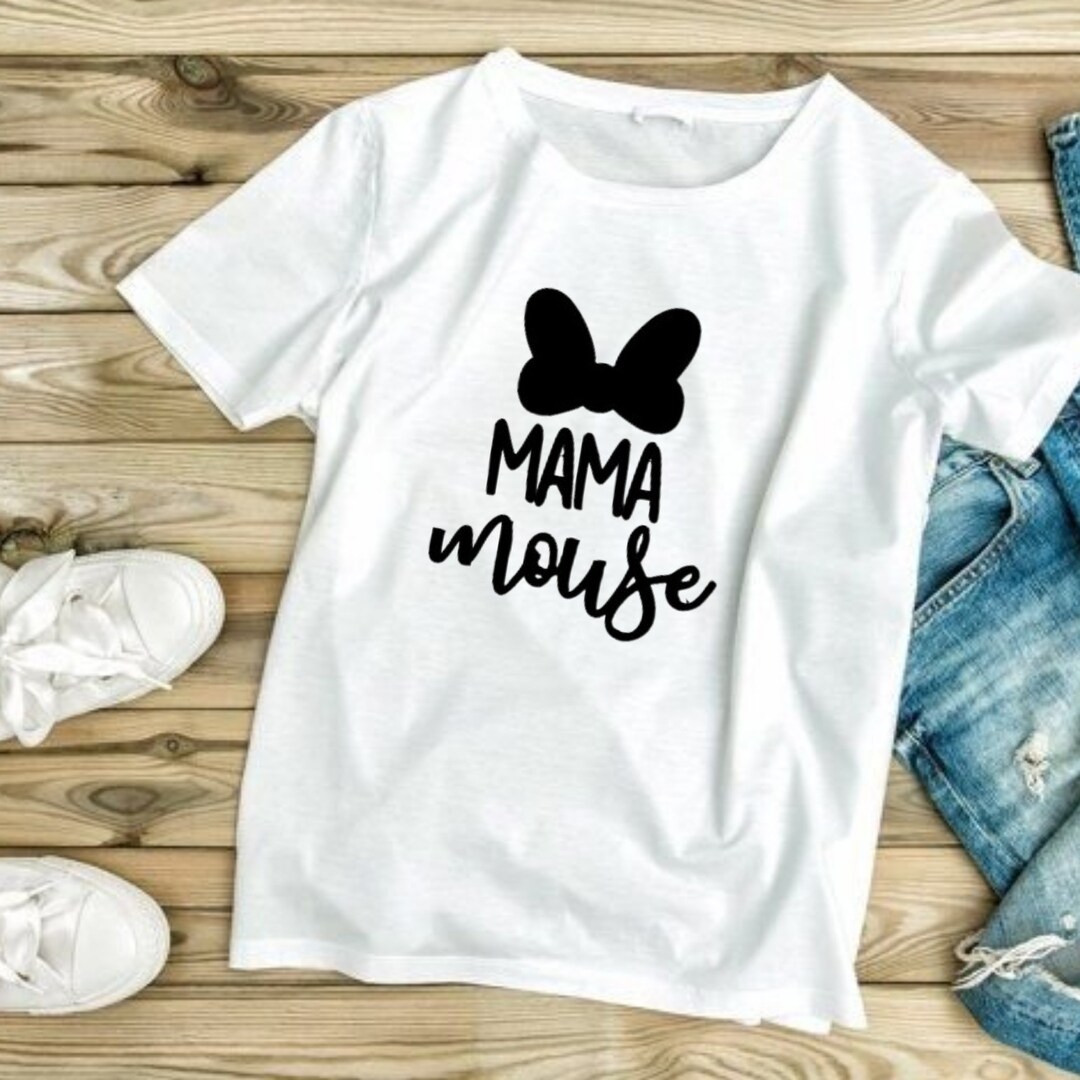 Mama Mini Mouse SVG/PNG | Cricut File | Silhouette SVG | Cut File - Etsy