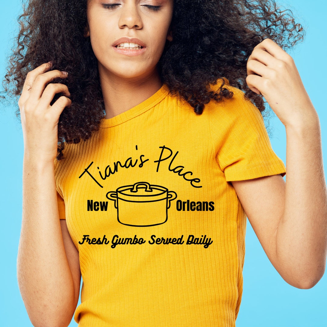 Princess Tiana | Man Catching Beignets | Tiana's Place | PNG | Cricut ...