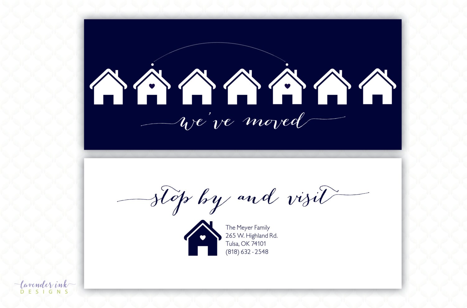 Moving Houses Moving Announcement Printable File - Etsy