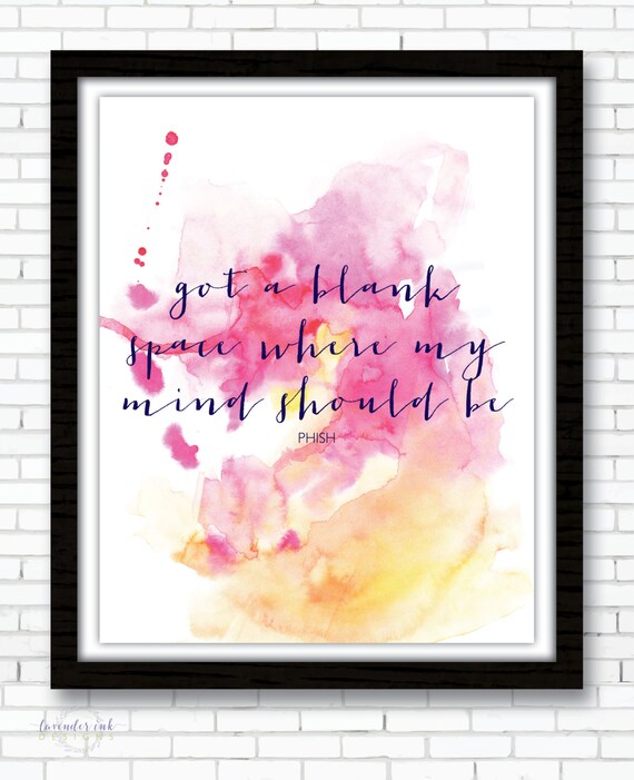 Blank Space Art Painting