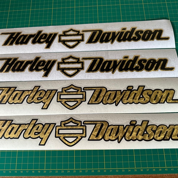 Harley Saddlebag Vinyl Decals - Etsy