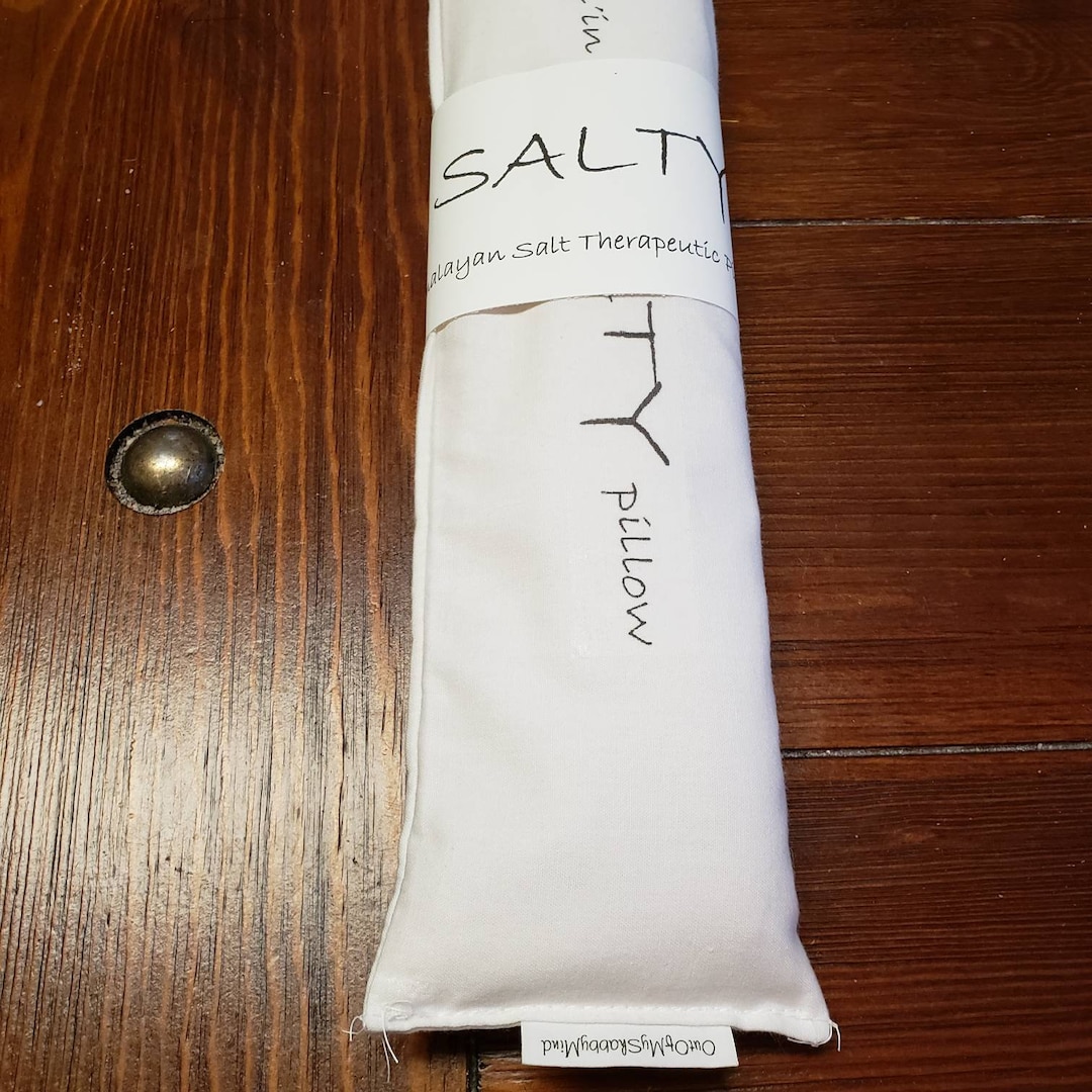 Himalayan Pink Salt Therapeutic Pillow: Neck & Body Ache Relief - Etsy
