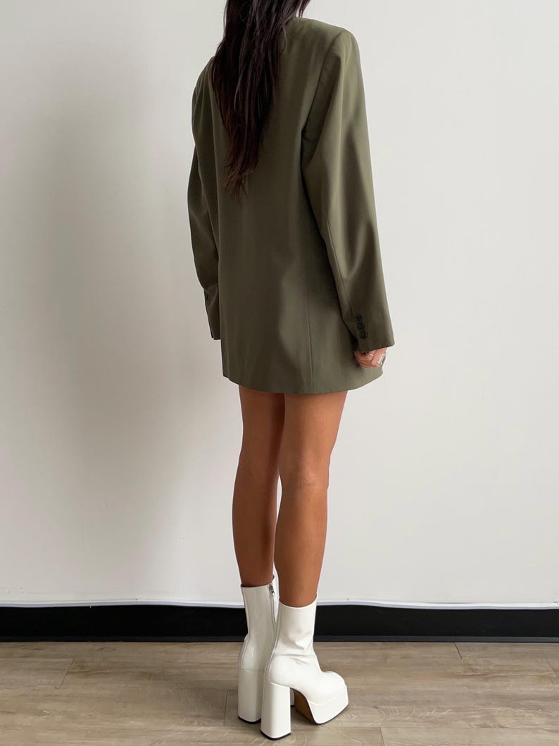 Vintage Harry Rosen Khaki Blazer Double Breast Jacket Suit - Etsy